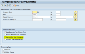 Product Costing RUN and BOM (Process-TCODES) – MP's S/4HANA
